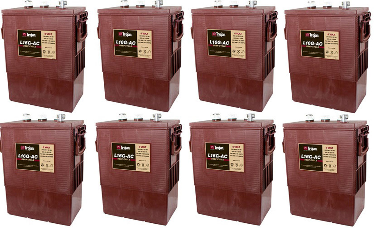 Trojan L16G-AC Replacement Batteries – 6 PACK – Lumenivo